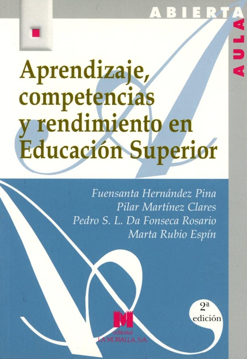 Aprendizaje, compentencias y rendimiento en educación superior