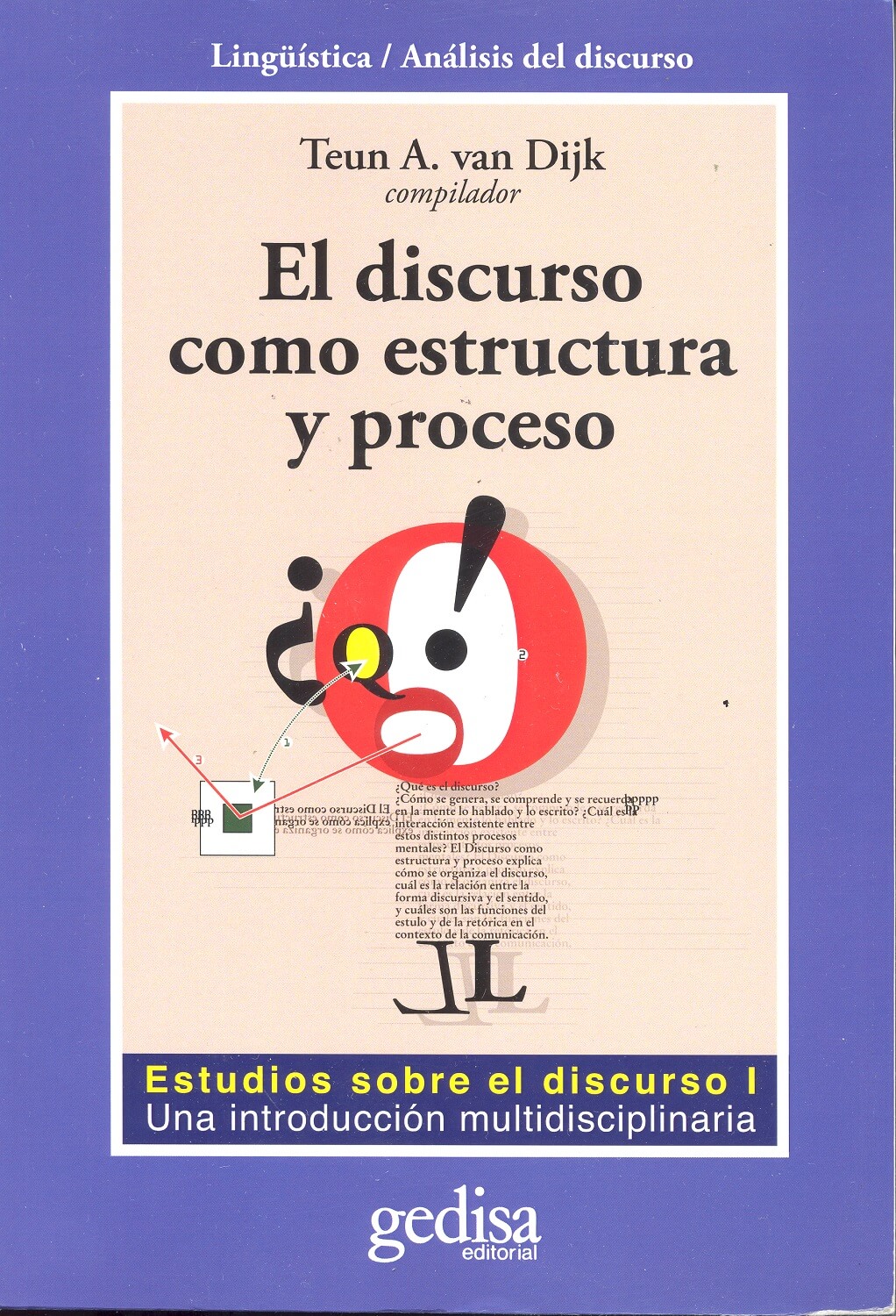 El discurso como estructura y proceso