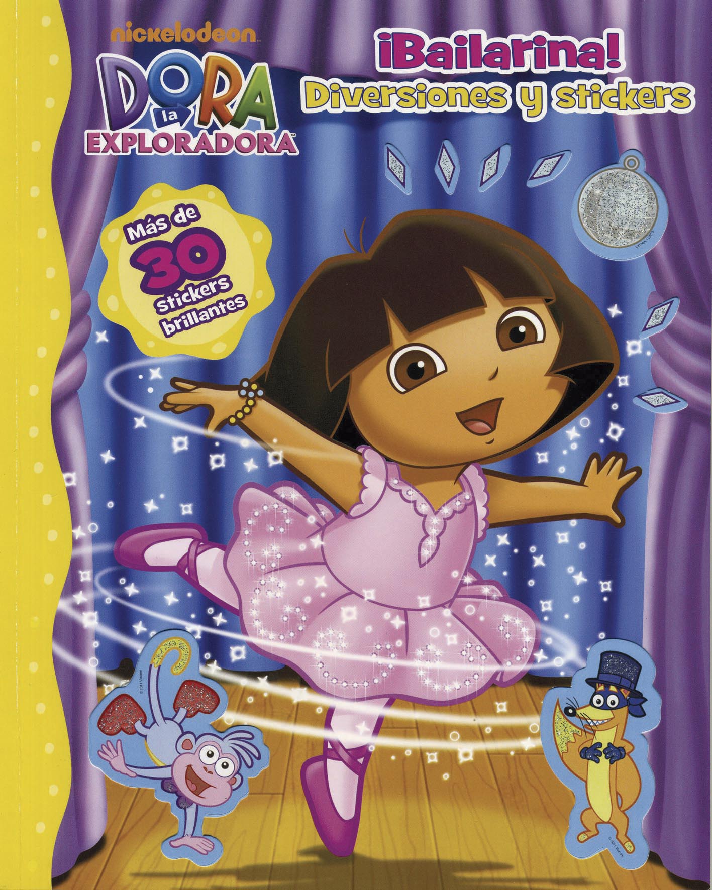 Dora Sticker Activity. Bailarina Diversiones Y Stickers