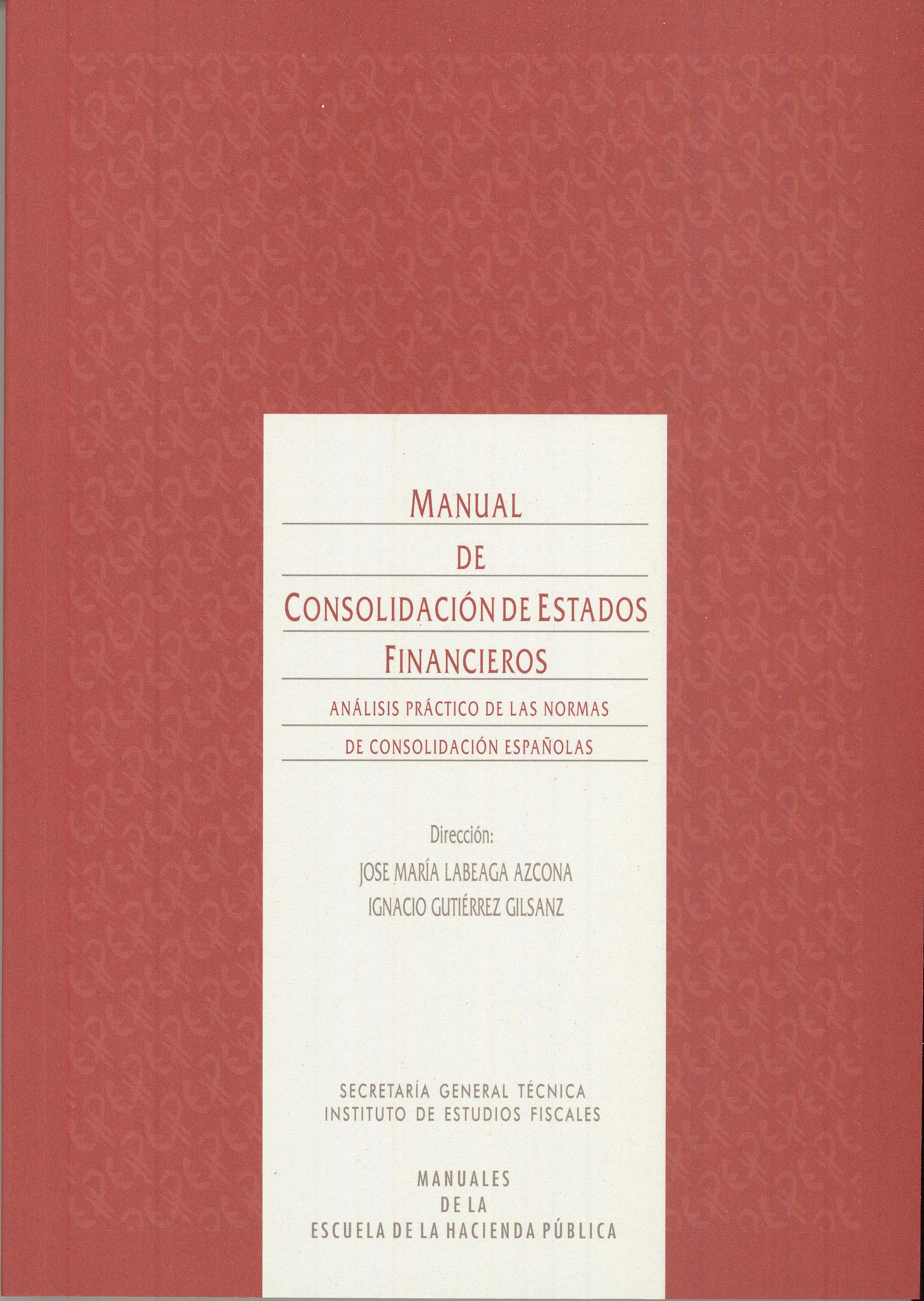 Manual de consolidación de estados financieros