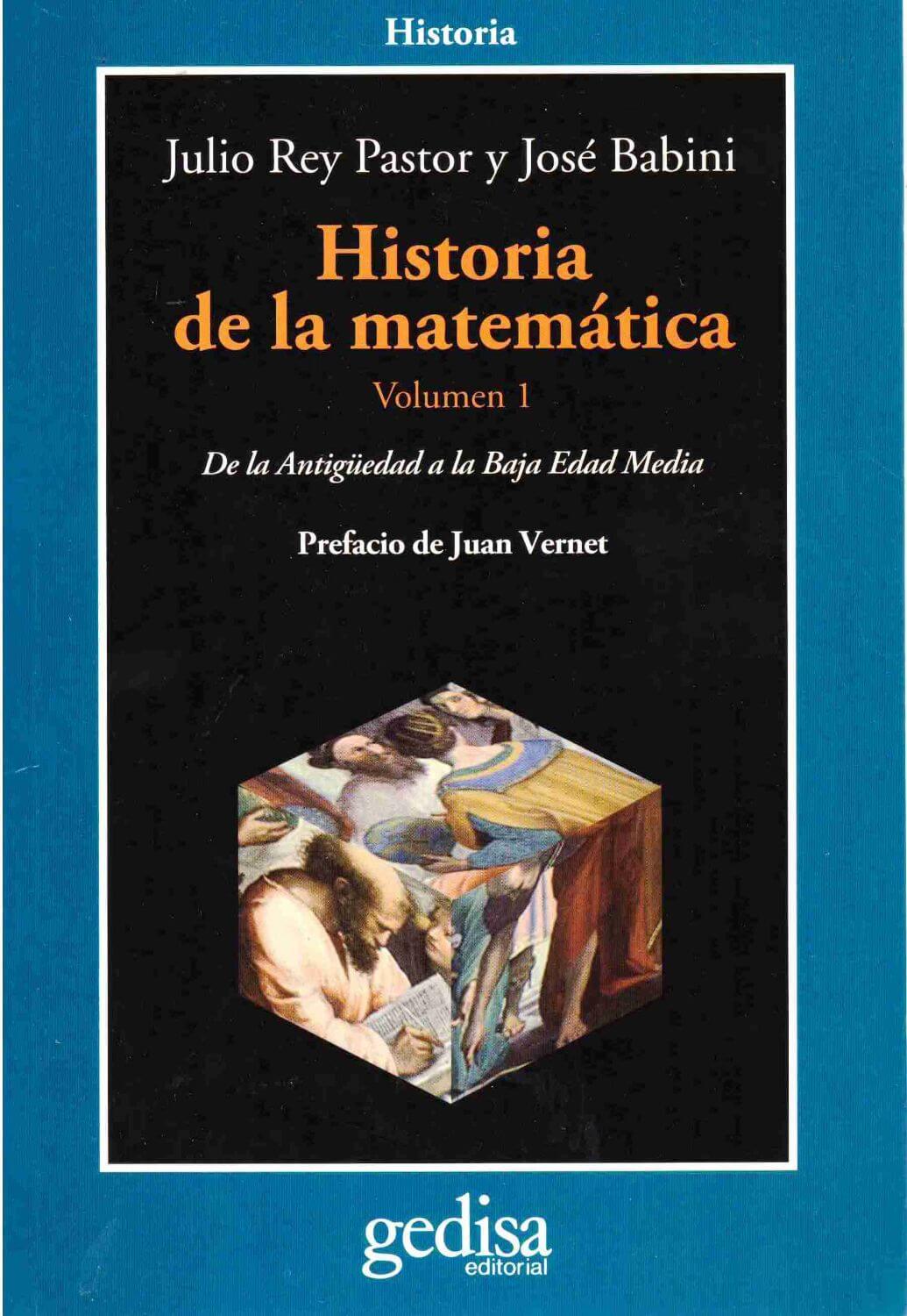 Historia de la matemática Vol. I