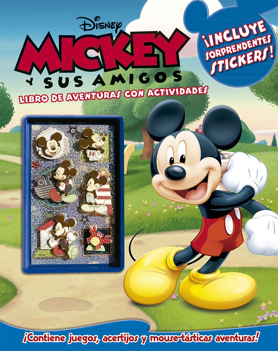 Disney Mickey y sus amigos Libro de aventuras con actividades