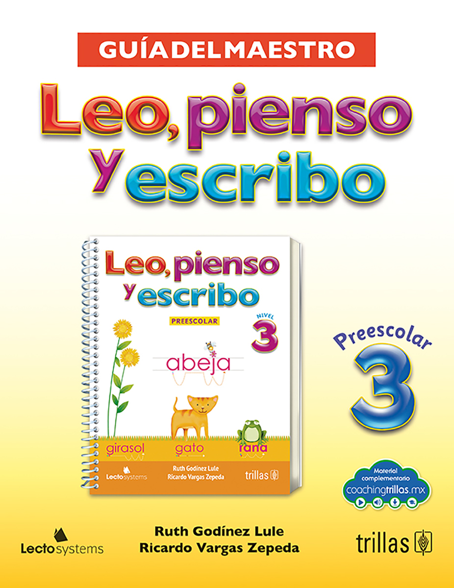 Leo, pienso y escribo (Preescolar 3)
