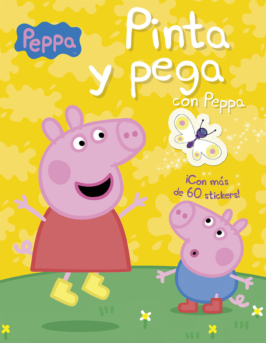 Pinta y pega con Peppa
