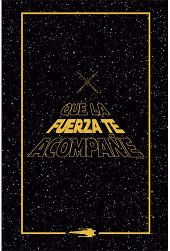 Star Wars - Que la Fuerza te acompañe (Notebook) Star Wars - Que la Fuerza te acompañe (Notebook)