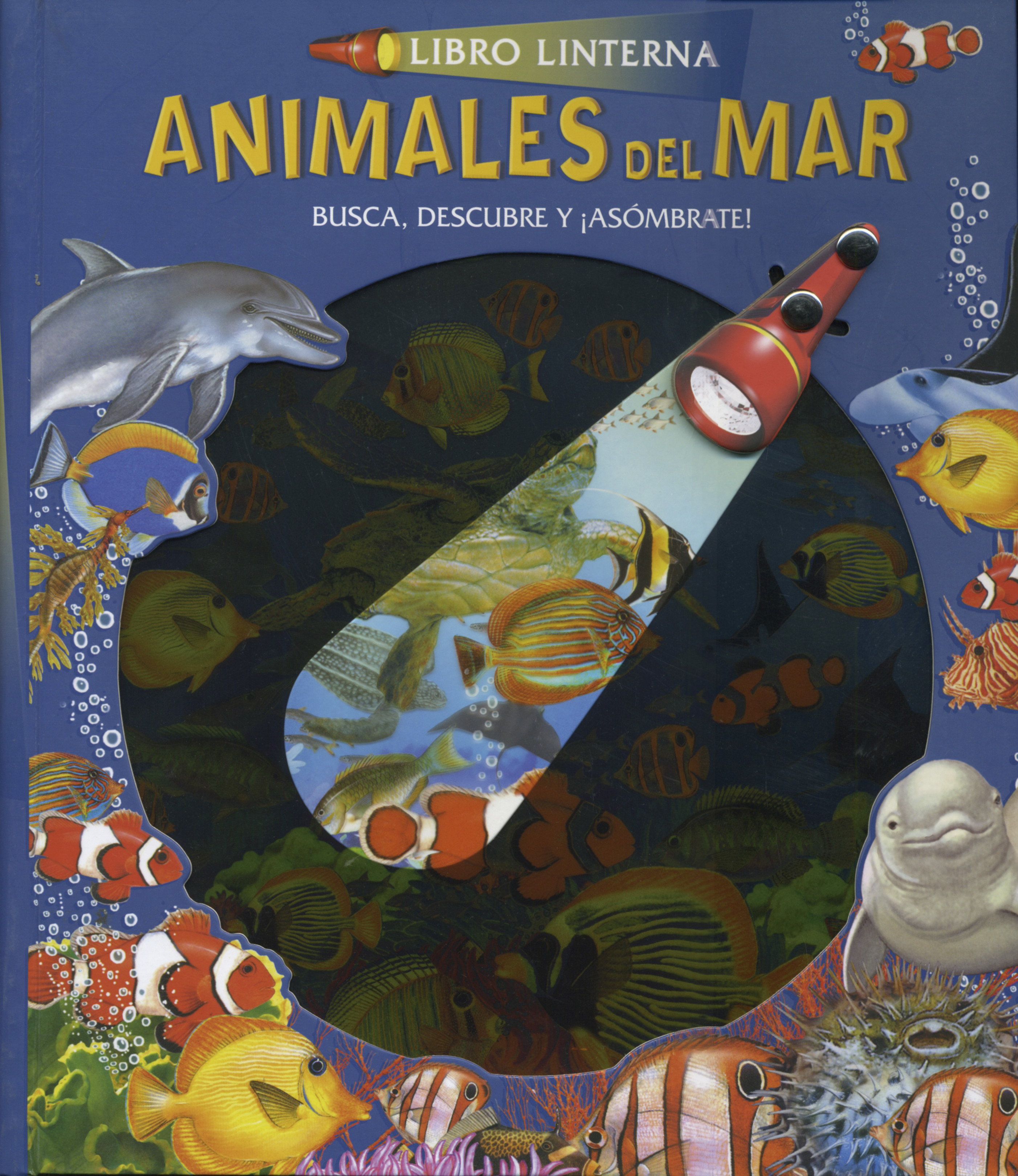 Libros Linterna: Animales Del Mar