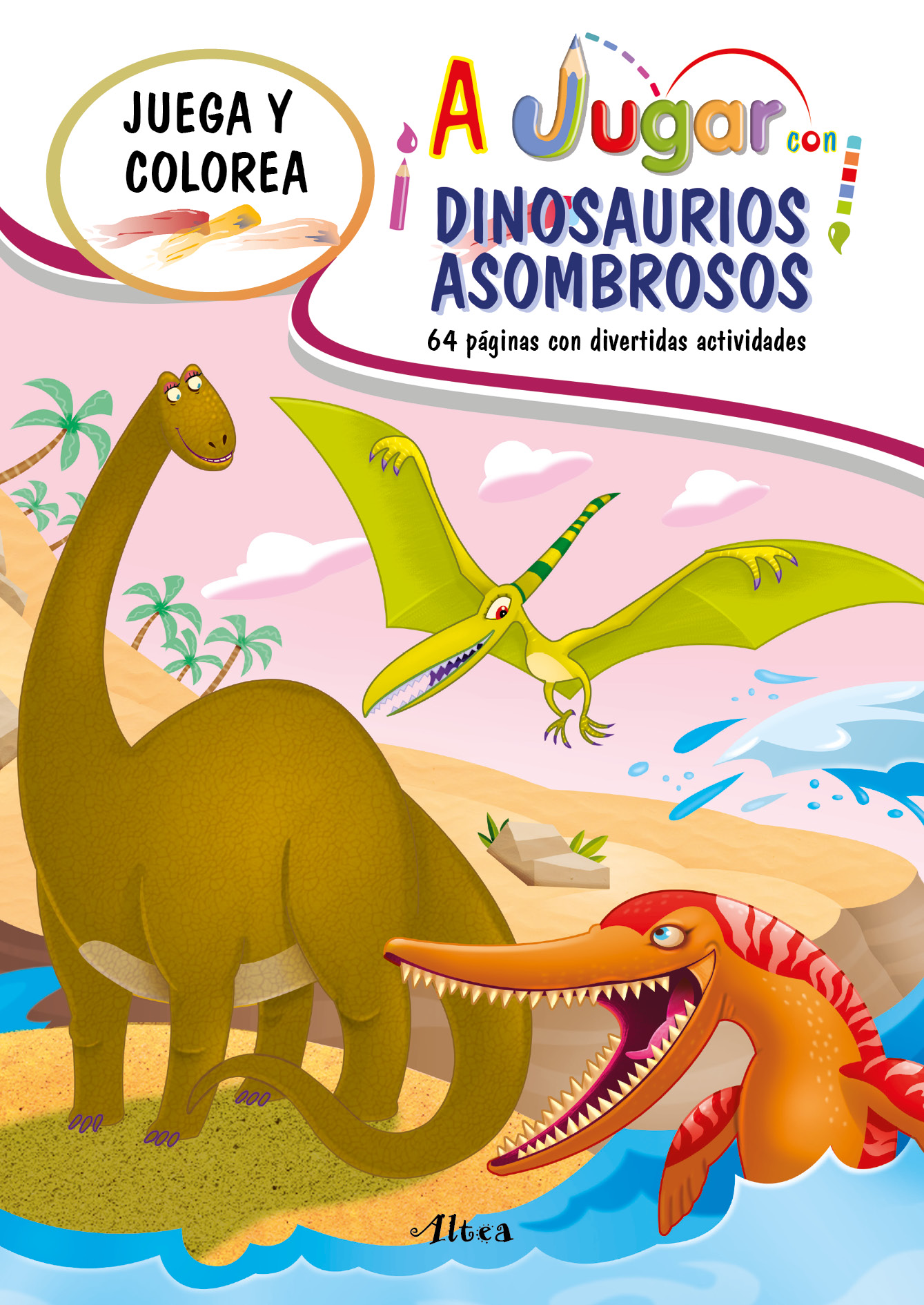 ¡A jugar con dinosaurios asombrosos!