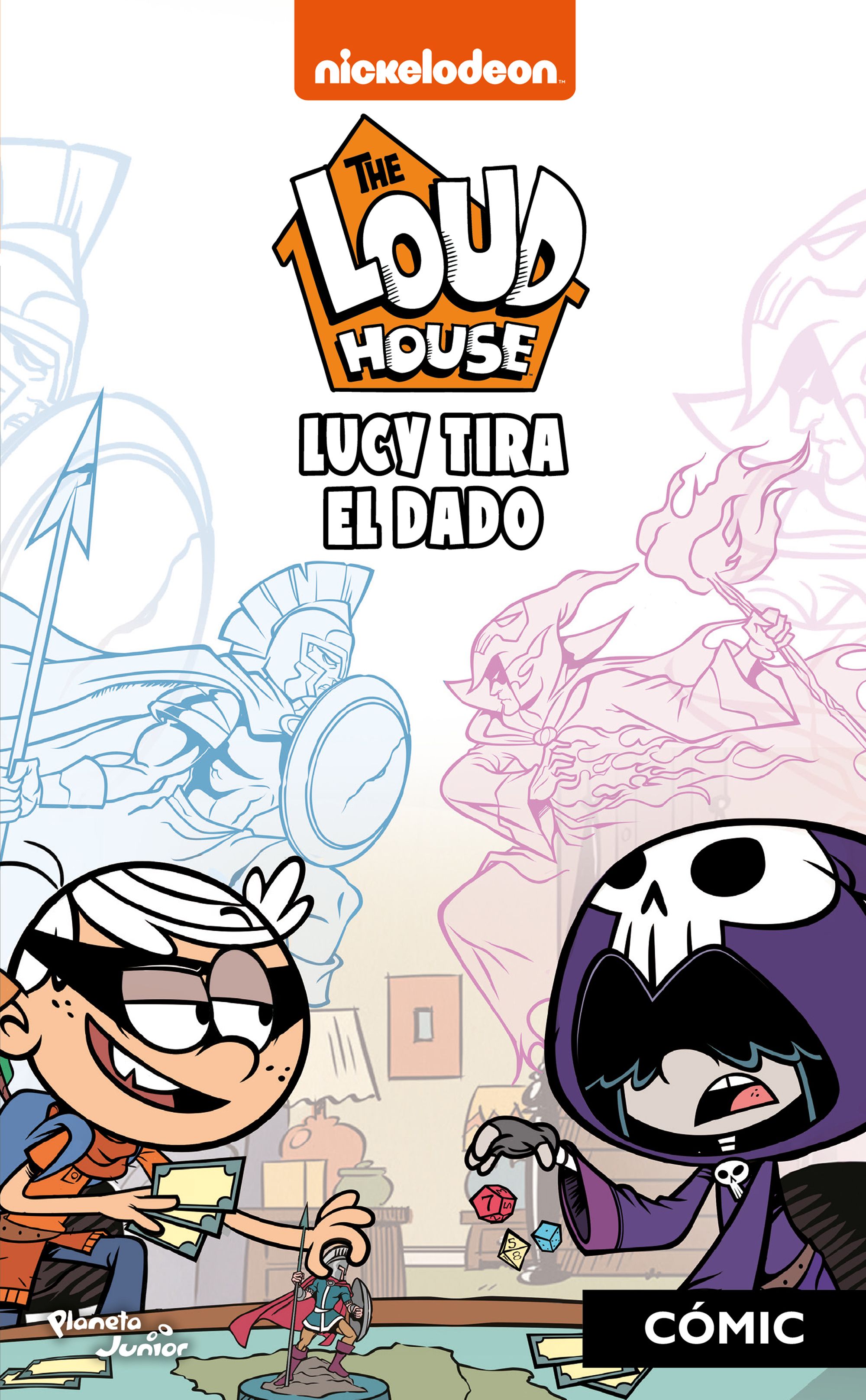 The Loud House. Lucy tira el dado