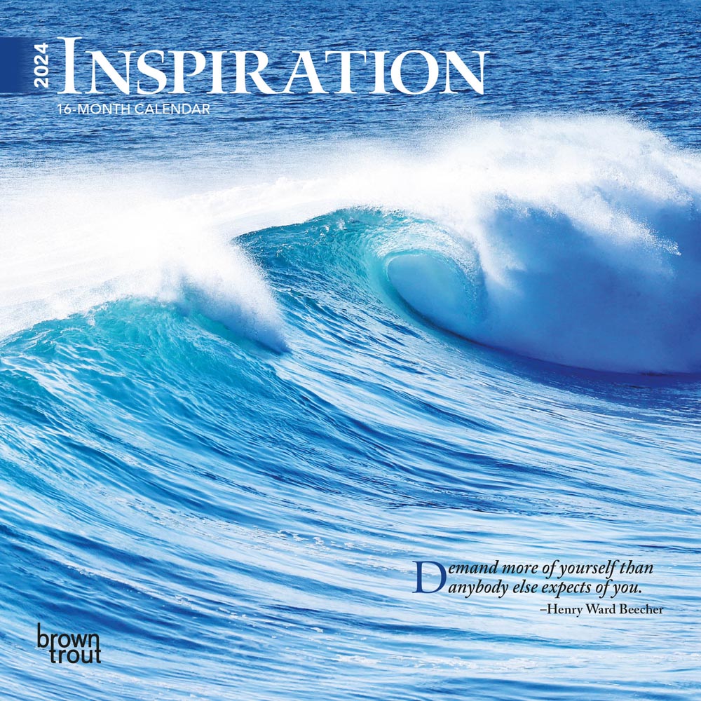 Calendario de pared: INSPIRATION 2024 MINI 7X7 - BROWNTROUT