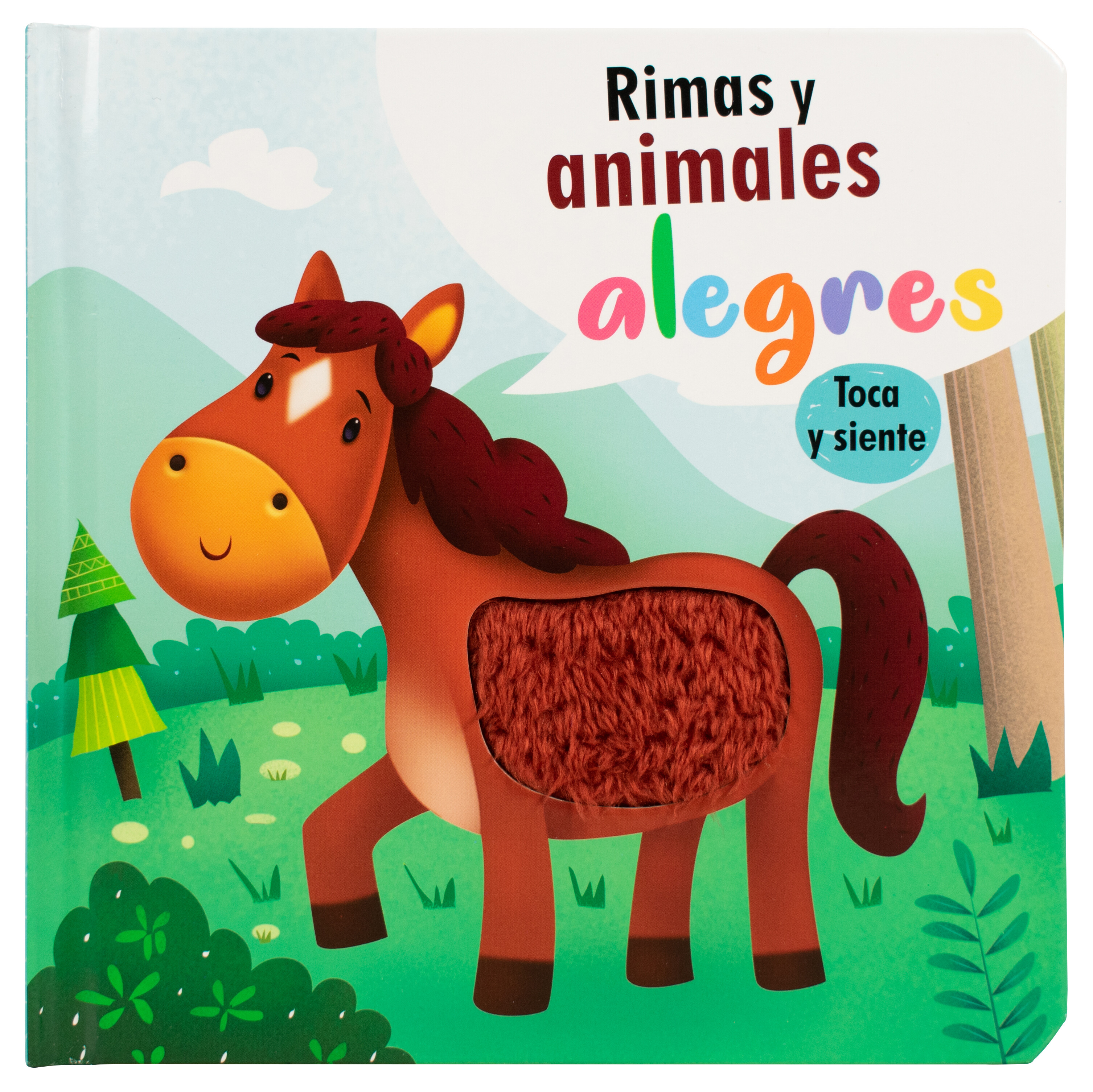 Libro infantil: Rimas y animales felices