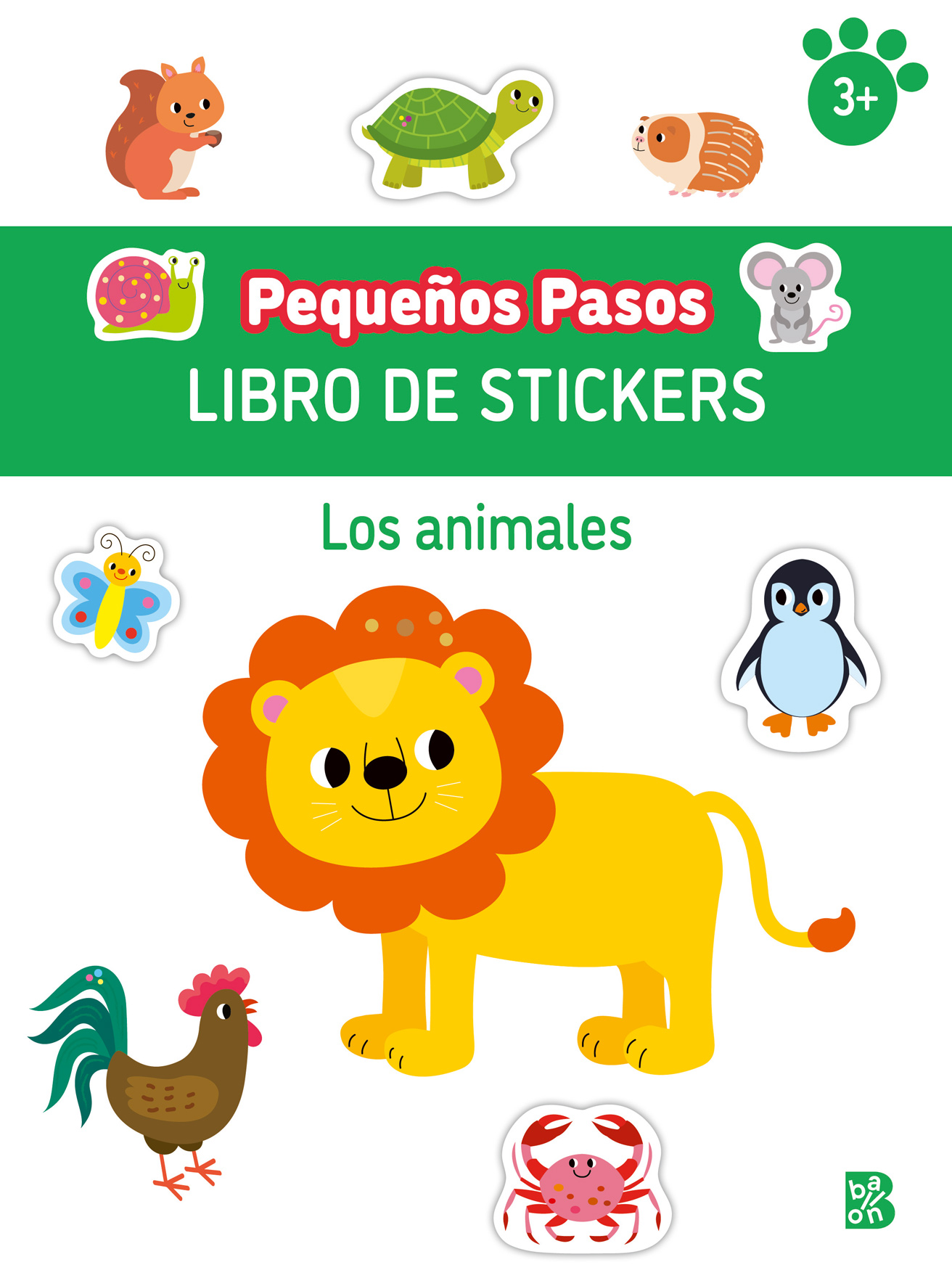 PEQUEÑOS PASOS LIBRO DE STICKERS-APRENDO A CONTAR