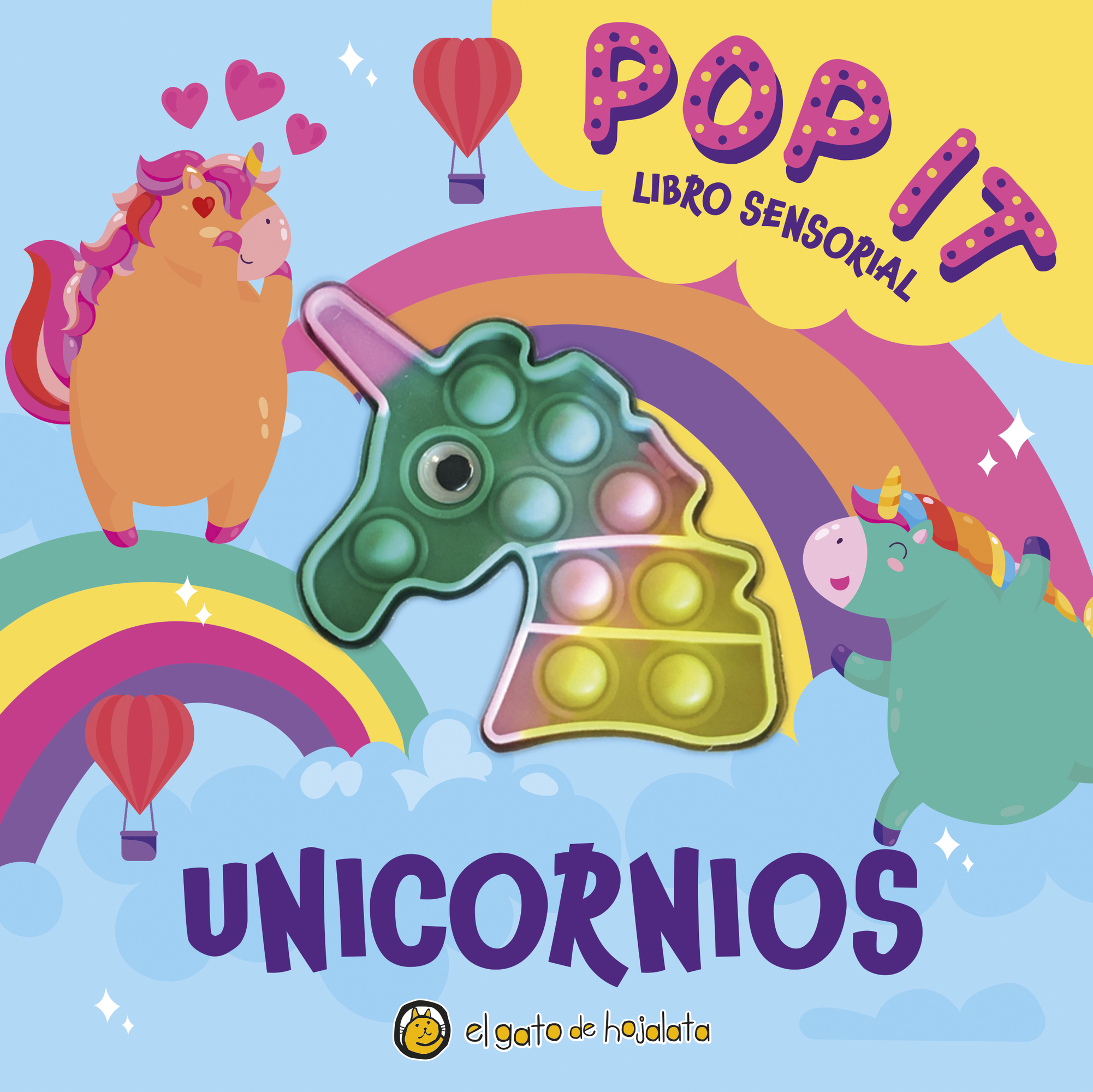 Aventuras con Pop it - Unicornios con burbujas