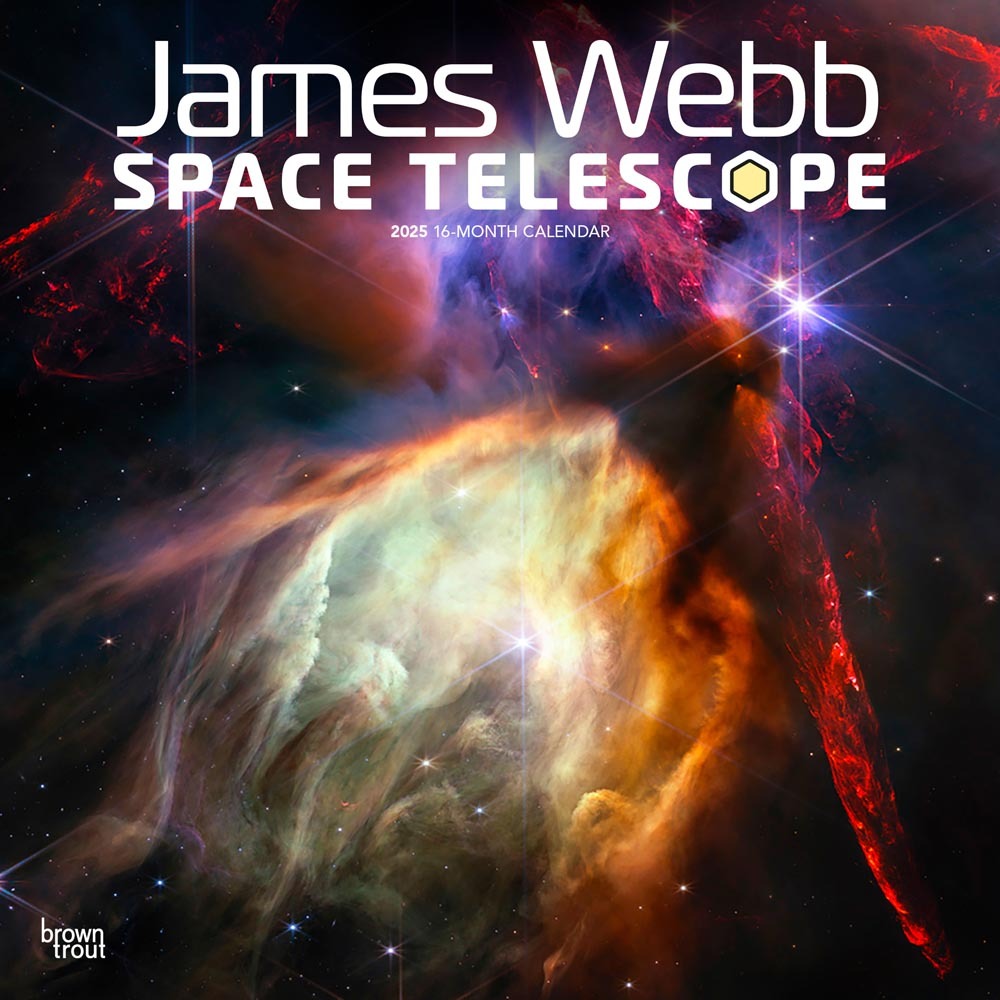 Square Wall 12X12 James Webb Space Telescope 2025 Square