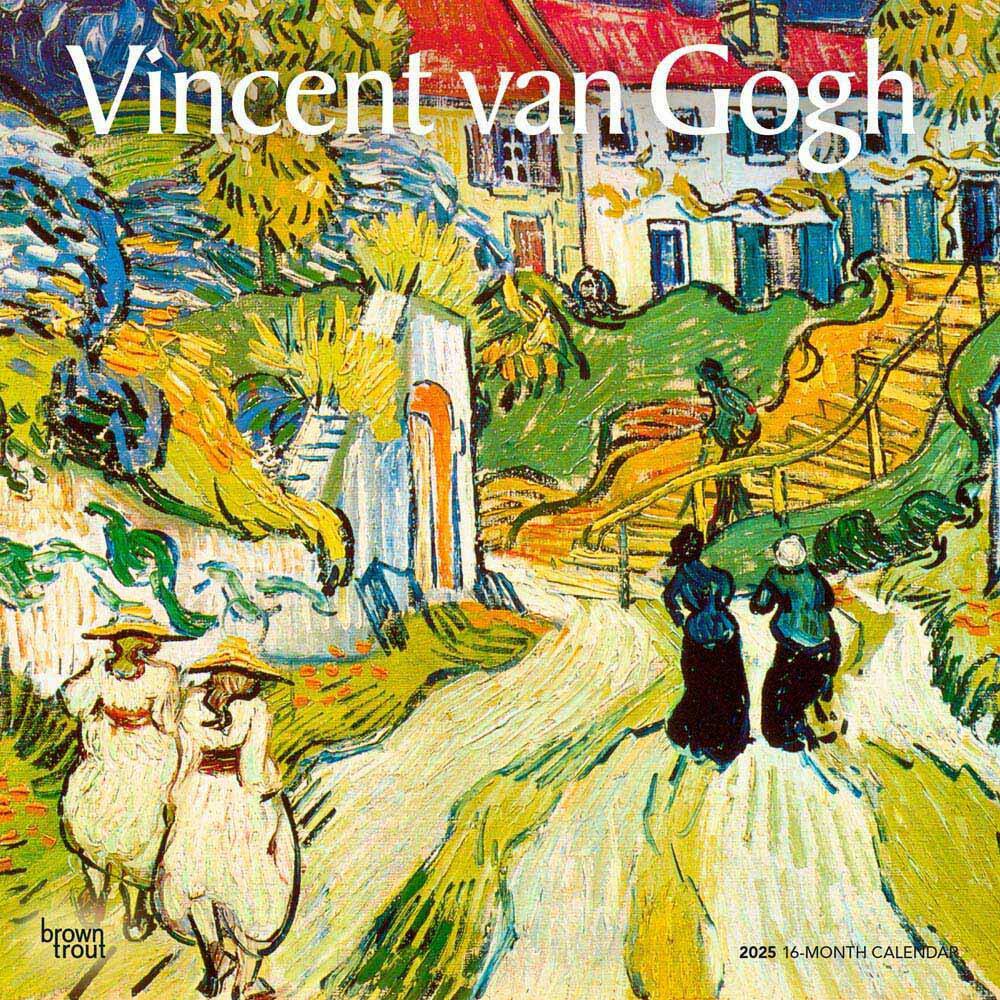 Square Wall 12X12 Vincent Van Gogh 2025 Square Foil