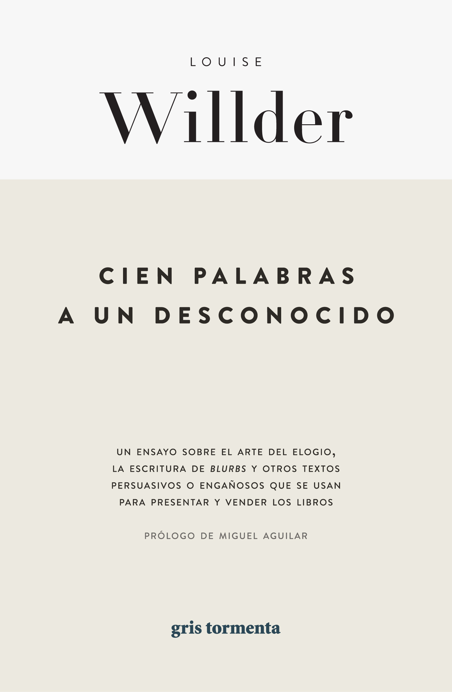 Cien palabras a un desconocido