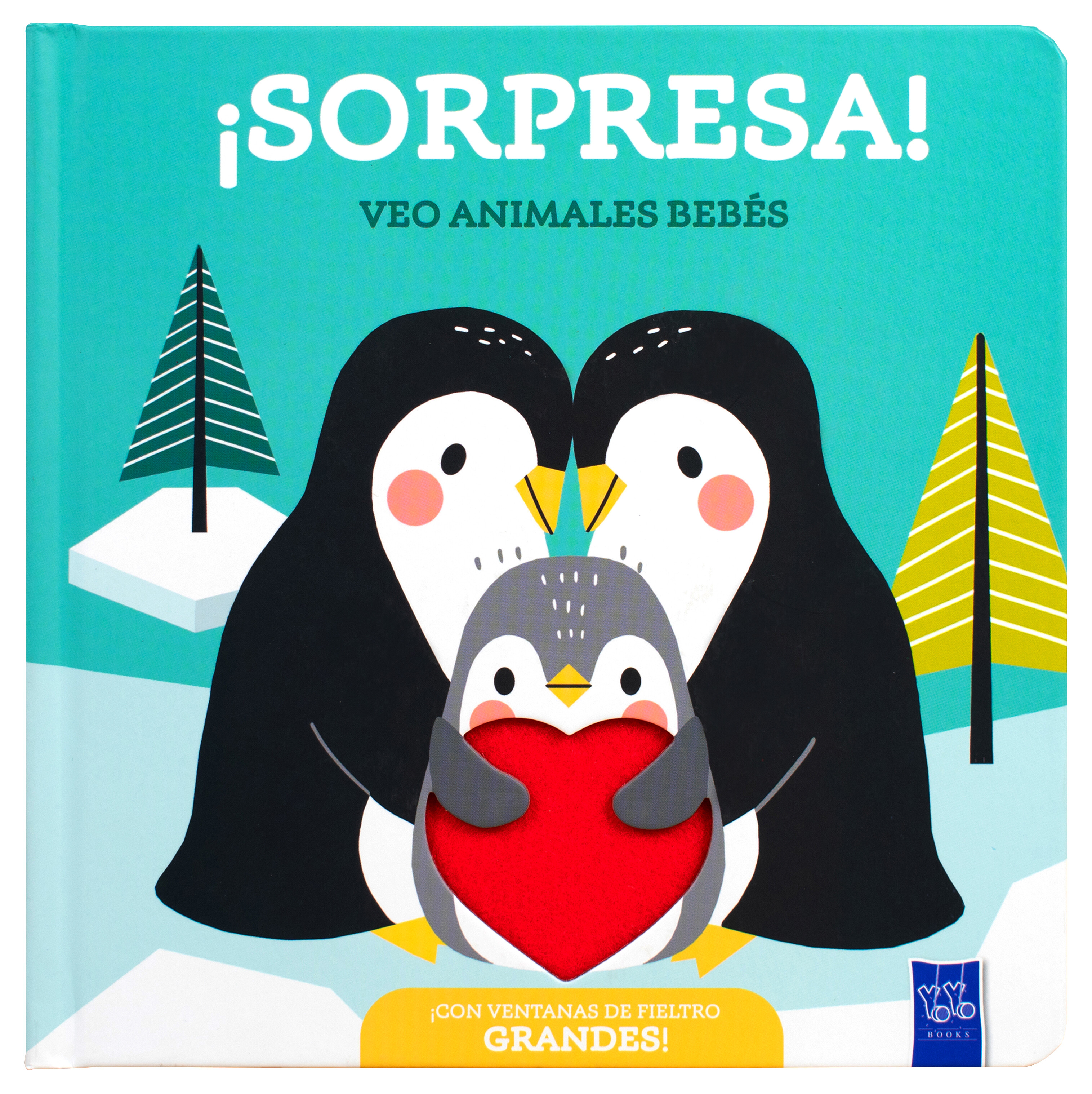 Libro infatil: ¡Sorpresa! Veo animales bebés